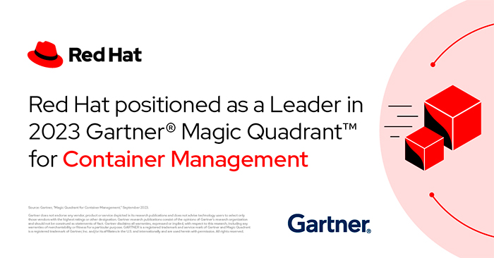 Red Hat es reconocido como líder en el Magic Quadrant™ de Gartner® para ... Red Hat es reconocido como líder en el Magic Quadrant™ de Gartner® para ...
